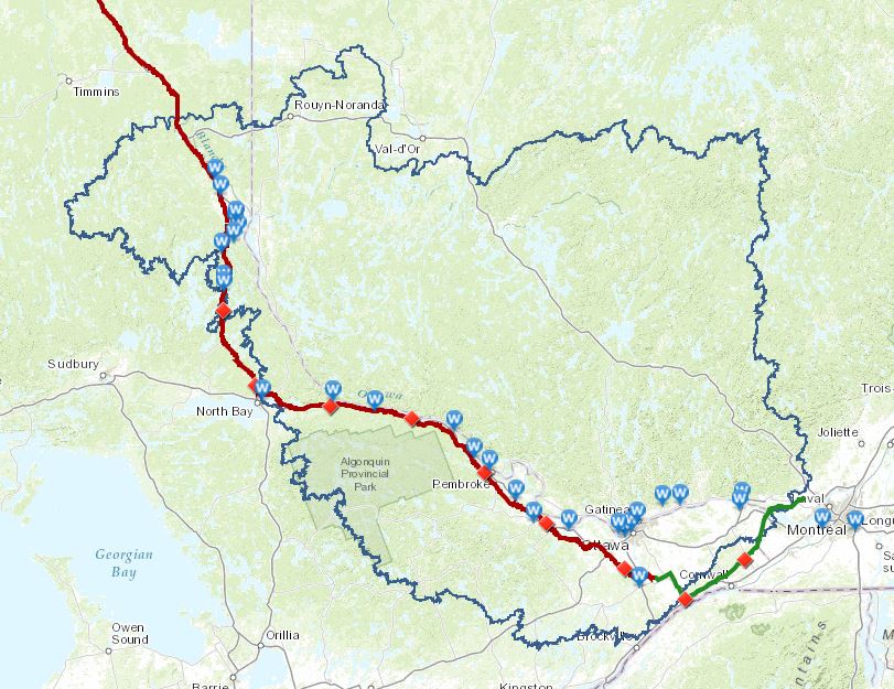 pipeline map - Ottawa Riverkeeper | Garde-rivière des Outaouais