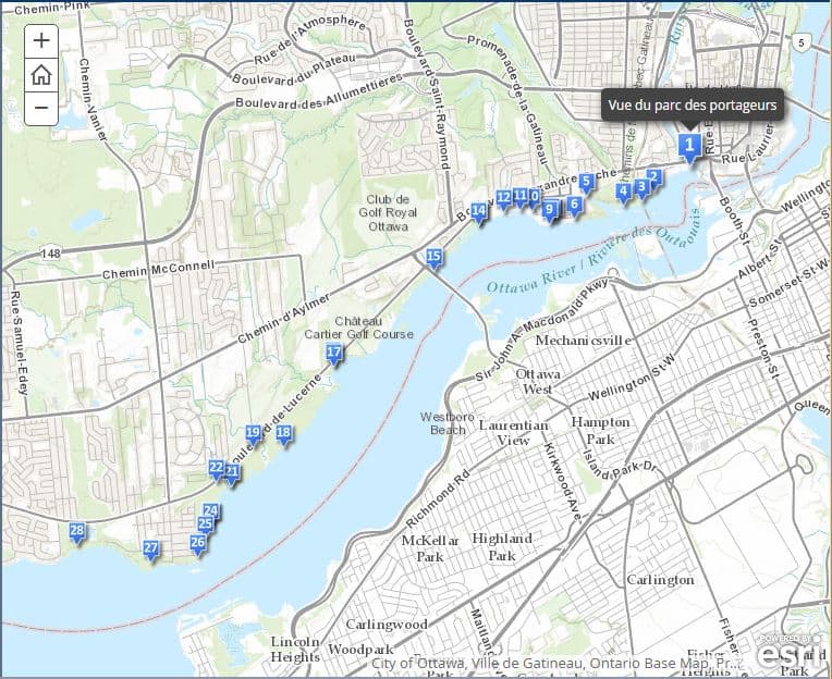 map - Ottawa Riverkeeper | Garde-rivière des Outaouais