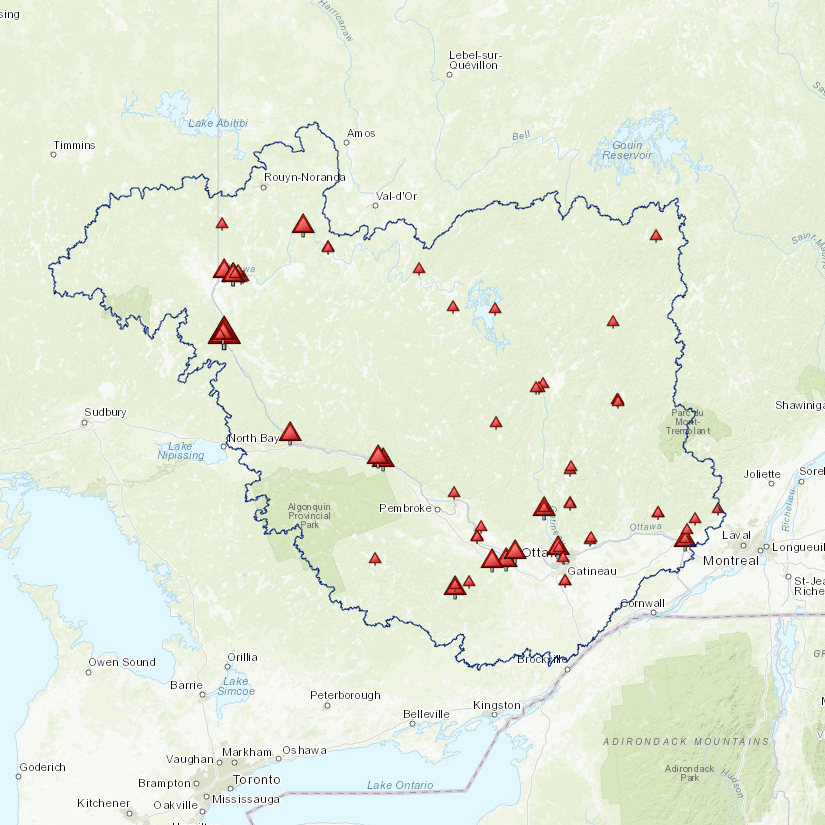 Map Gallery - Ottawa Riverkeeper | Garde-rivière des Outaouais