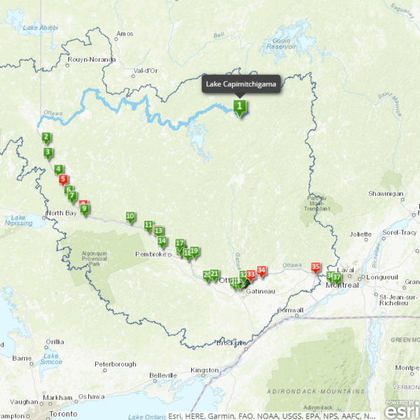 Map Gallery - Ottawa Riverkeeper | Garde-rivière des Outaouais