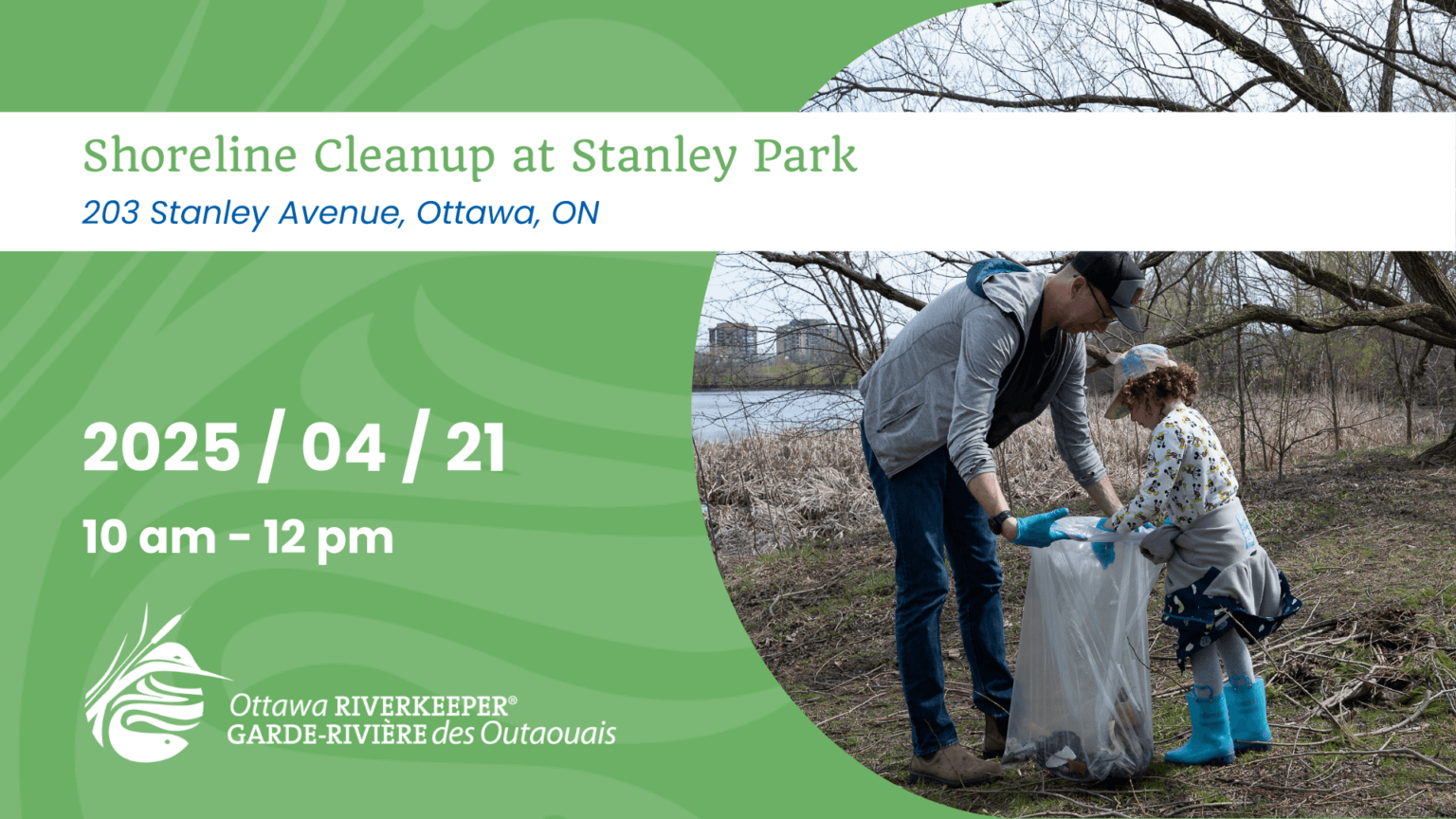 Shoreline Cleanup at Stanley Park – April 21st, 2025 - Ottawa ...
